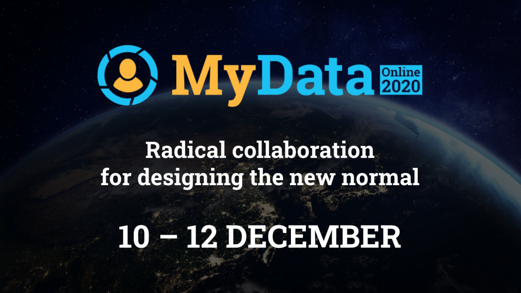 Welcome to MyData Online 2020! - MyData Online 2020