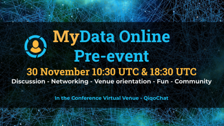 Pre-event for the participants - MyData Online 2020